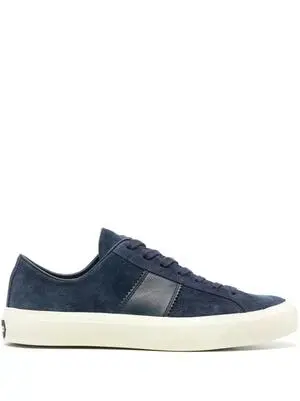 TOM FORD Cambridge Logo-patch Sneakers - Blue