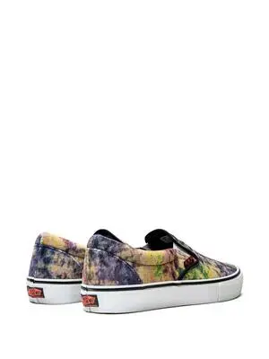 VANS Skate Slip-on Multicolor Tie-dye Sneakers - Black