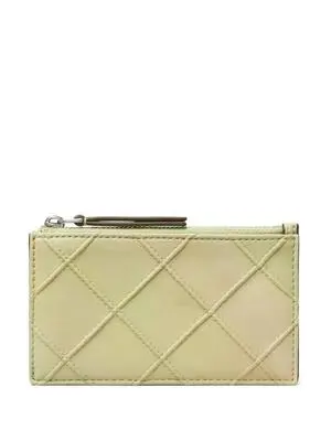 Tory Burch Fleming Soft Leather Cardholder - Neutrals