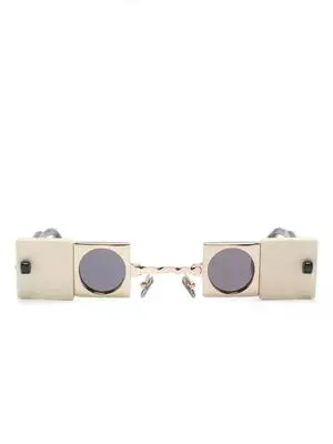 KUBORAUM Geometric Frame Sunglasses - Neutrals