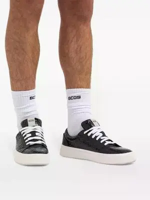Gcds Patent Monogram Sneakers