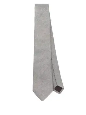 Canali Interlock Twill Tie