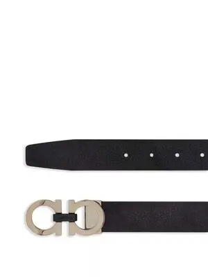 FERRAGAMO Gancini Buckle Belt - Blue