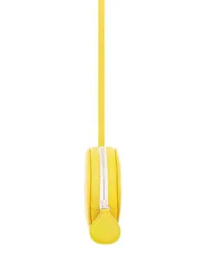 COURREGES Reedition Circle Leather Bag - Yellow