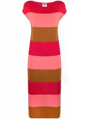 Woolrich Mid-length Striped Dress - Red