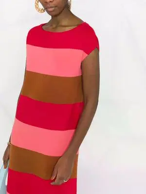 Woolrich Mid-length Striped Dress - Red