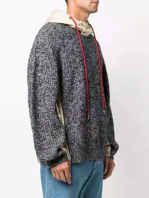 Moncler Logo-patch Multi-panel Jumper