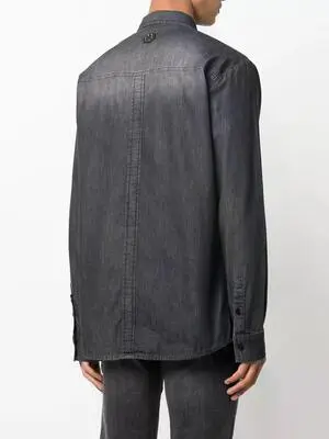 Philipp Plein Plein™ Logo Denim Shirt