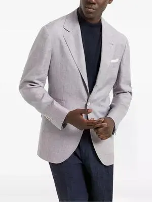 Brunello Cucinelli Prince Of Wales Check Blazer