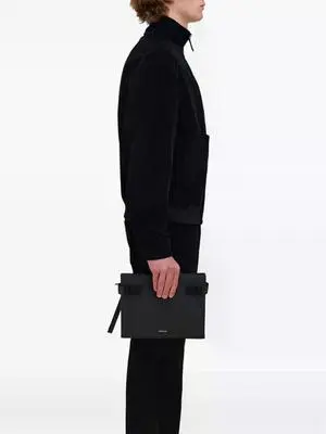 FERRAGAMO Gancini Buckle Clutch Bag