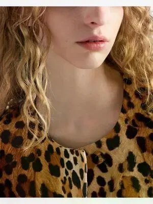 Prada Animal-print Coat