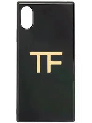 TOM FORD Logo Iphone X Case - Black