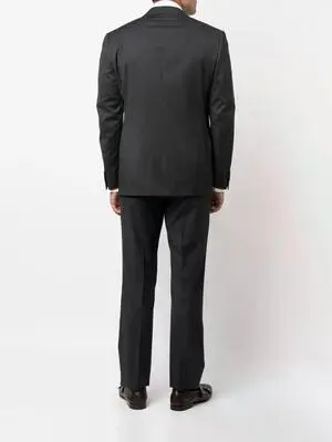 Corneliani Single-breasted Virgin-wool Suit - Grey