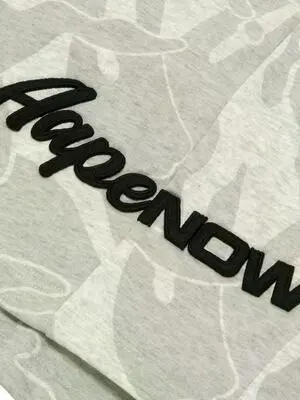 AAPE BY *A BATHING APE Cotton-blend Graphic Print Shorts
