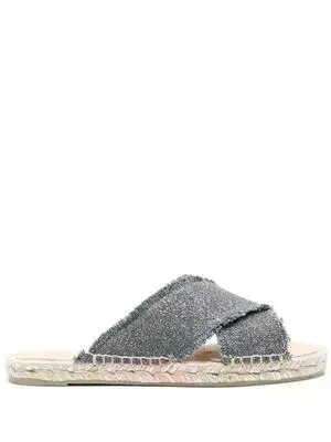 CastaÑer Palmera Flat Espadrilles - Grey