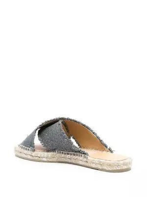 CastaÑer Palmera Flat Espadrilles - Grey