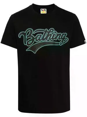A BATHING APE Logo-print Cotton T-shirt