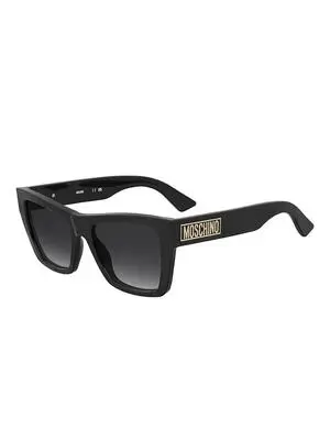 Moschino Rectangle Frame Sunglasses