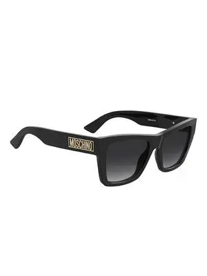 Moschino Rectangle Frame Sunglasses