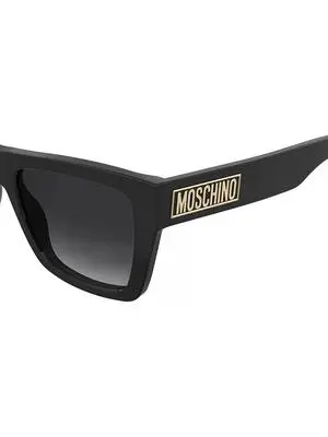 Moschino Rectangle Frame Sunglasses