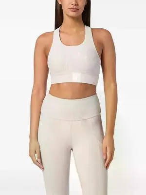 PLEIN SPORT Logo-embossed Compression Top