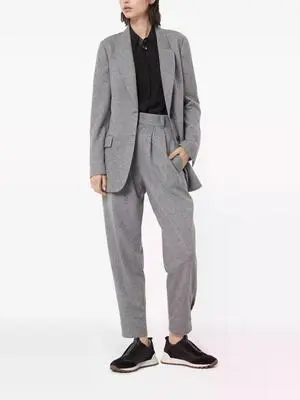Brunello Cucinelli Monili-bead Embellished Silk Shirt