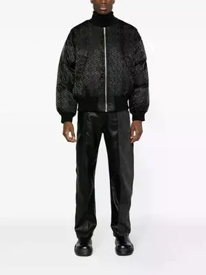 Gcds Monogram Zip-up Bomber Jacket