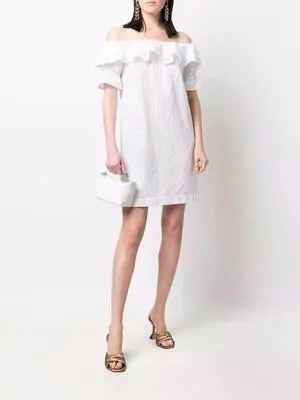Philipp Plein Sangallo Lace Dress