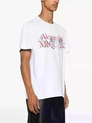 Alexander McQueen Tailor Skeleton-logo T-shirt
