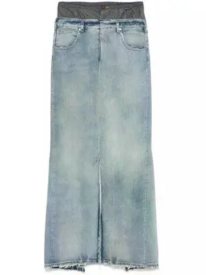 MAISON MARGIELA Denim Maxi Skirt