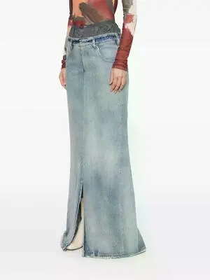 MAISON MARGIELA Denim Maxi Skirt