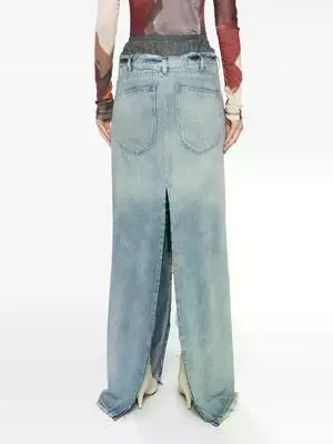 MAISON MARGIELA Denim Maxi Skirt