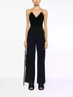 Coperni Ribbed-knit Bustier Top