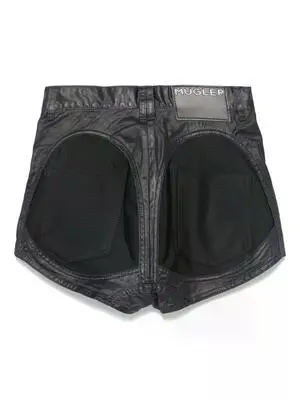 MUGLER Denim Shorts