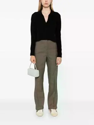 Pinko Love Birds Embroidered Cashmere Blend Sweater