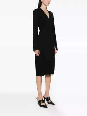 Patrizia Pepe Crepe Midi Dress