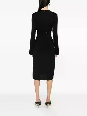Patrizia Pepe Crepe Midi Dress