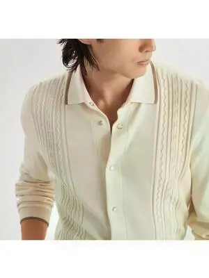 Brunello Cucinelli Knitted Shirt