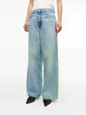 GANNI Whiskering-effect Jeans