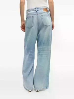 GANNI Whiskering-effect Jeans