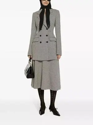 Dolce & Gabbana Check Pattern Double-breasted Jacket