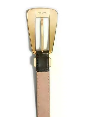Khaite The Lucca Leather Belt - Black