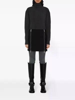 Burberry Quilted Mini Skirt
