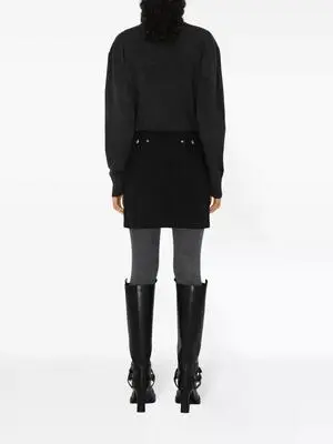 Burberry Quilted Mini Skirt