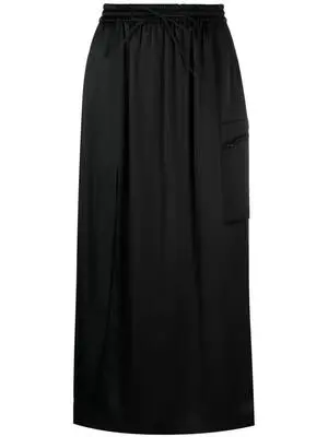 Y3 Satin Cargo Skirt