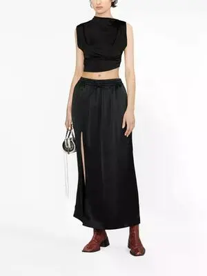 Y3 Satin Cargo Skirt