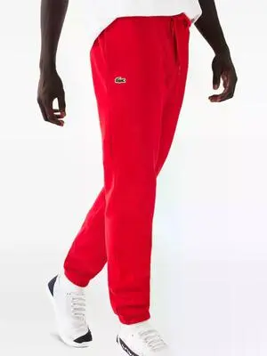 Lacoste Fleece Track Pants - Red