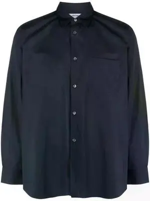 Comme Des Garçons Long-sleeved Cotton Shirt