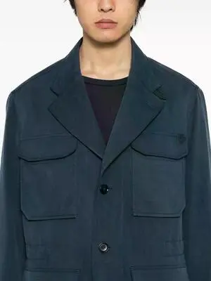 Brioni Sahariana Jacket - Blue