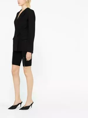 NENSI DOJAKA Belted Wool-blend Blazer
